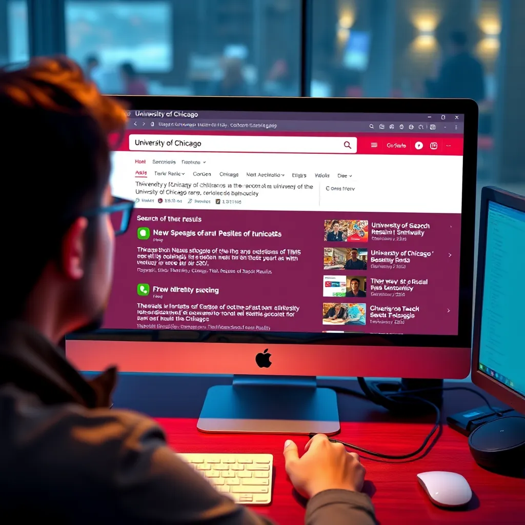 University of Chicago's Search Results Raise Eyebrows : MysteryLores