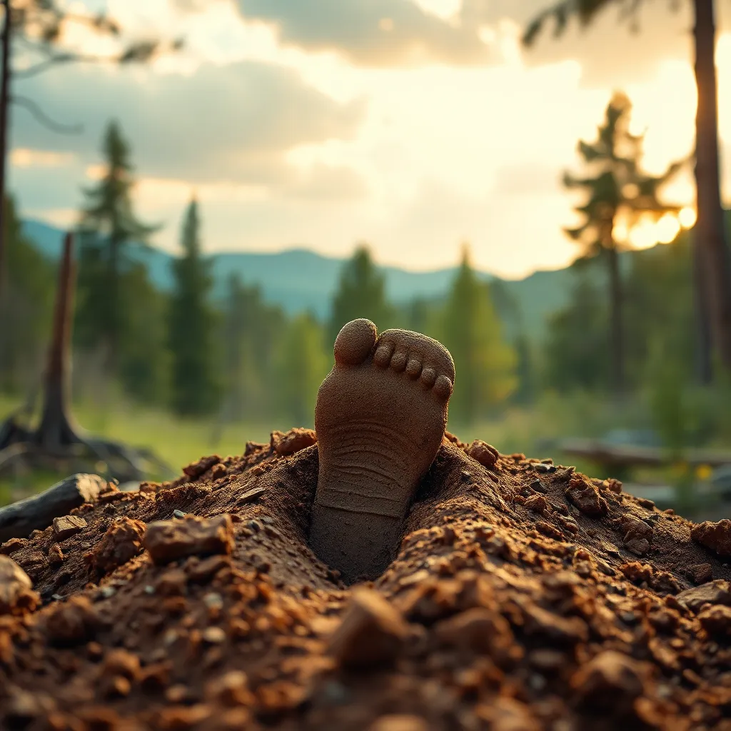 Mysterious Footprint Found in Northern NM Sparks Debate : MysteryLores