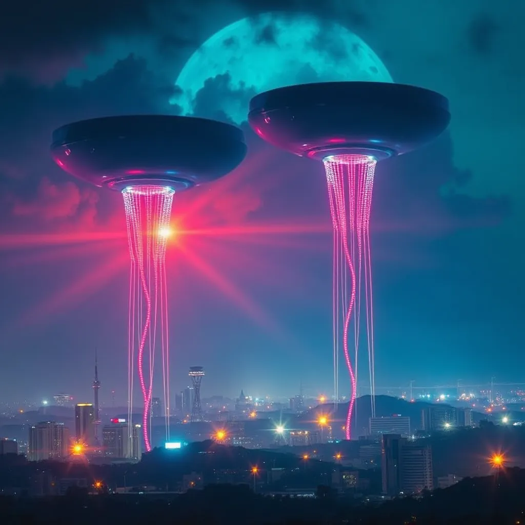 Strange Lights in Medellin Spark Alien Theories : MysteryLores