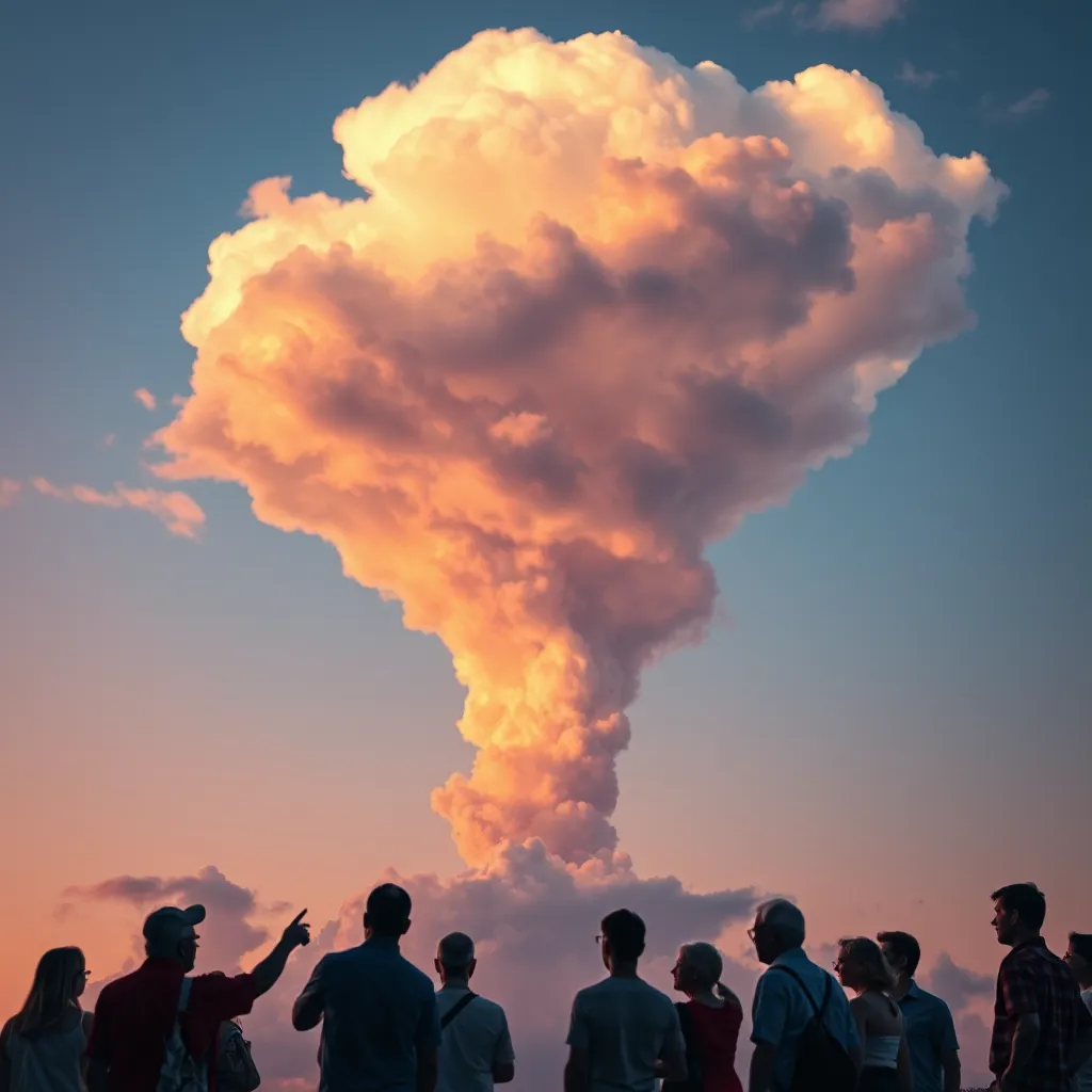Unusual Sight in the Sky Sparks Community Curiosity : MysteryLores