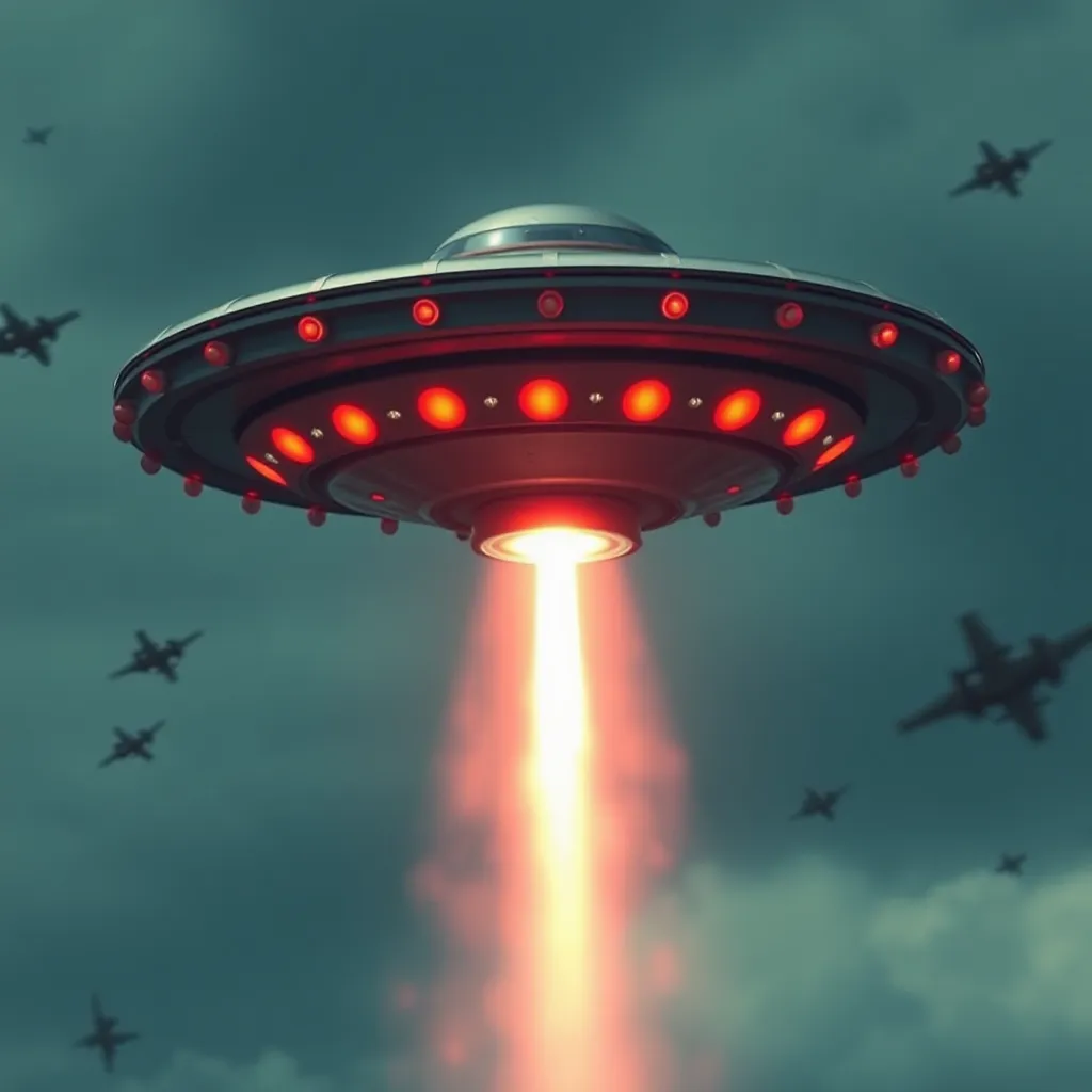 US Military Strikes Glowing UFO with Hellfire Missile : MysteryLores