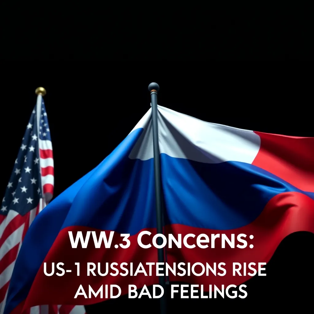 WW3 Concerns: US-Russia Tensions Rise Amid Bad Feelings : MysteryLores