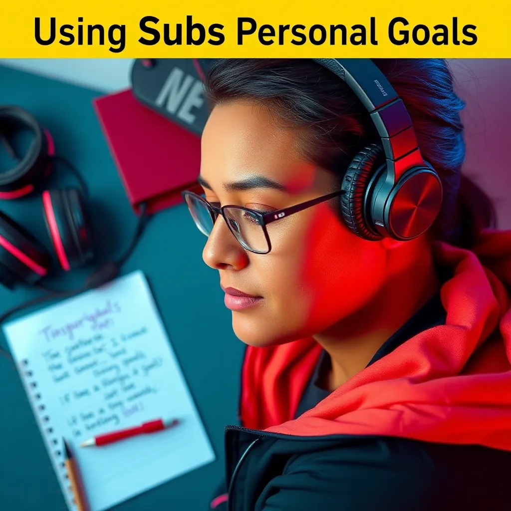 Beginner's Guide to Using Subs for Personal Goals : MysteryLores