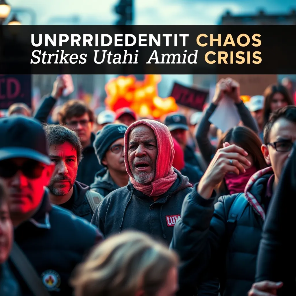 Unprecedented Chaos Strikes Utah Amid Crisis : MysteryLores