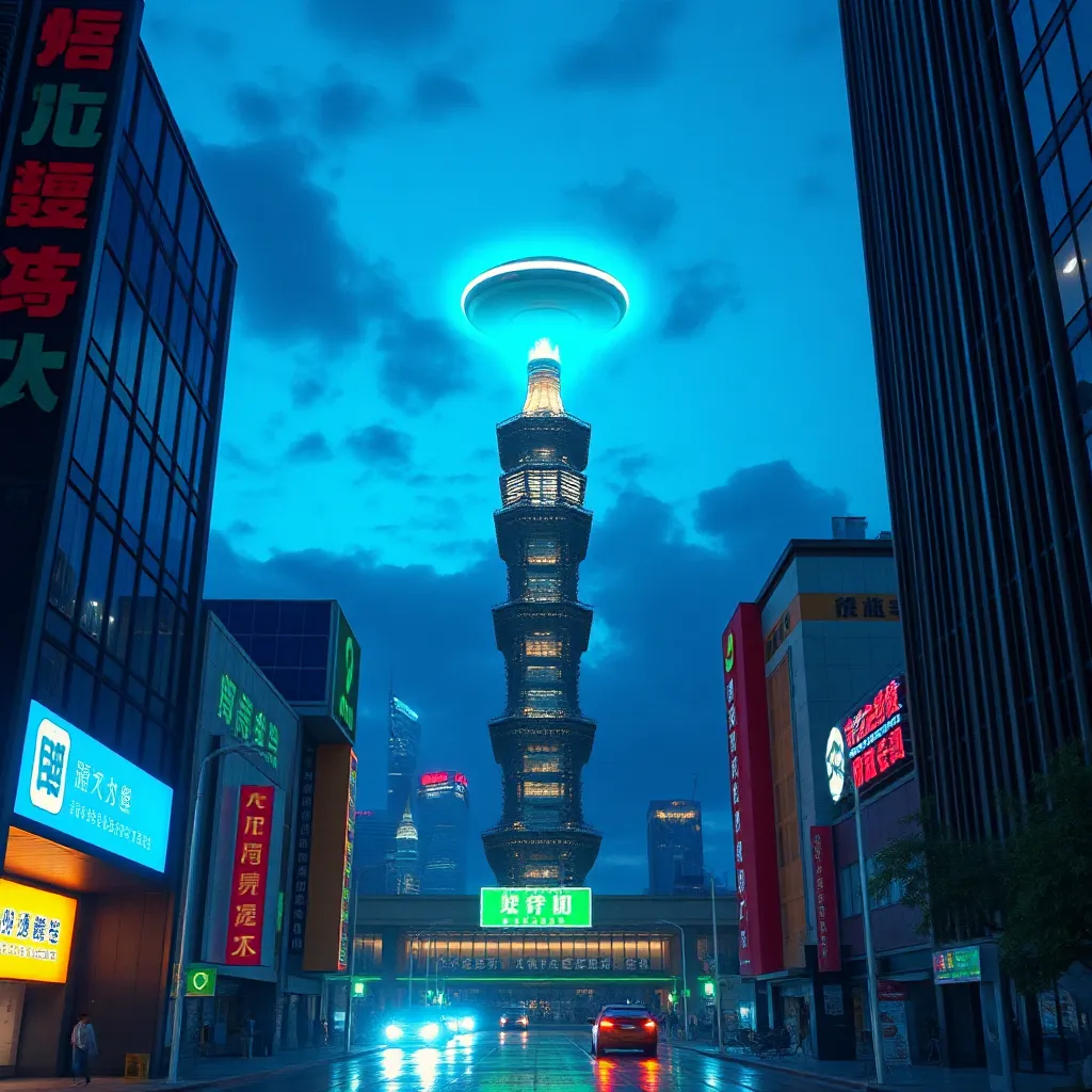 Mysterious V-Shaped Object Spotted in Shanghai Sky : MysteryLores