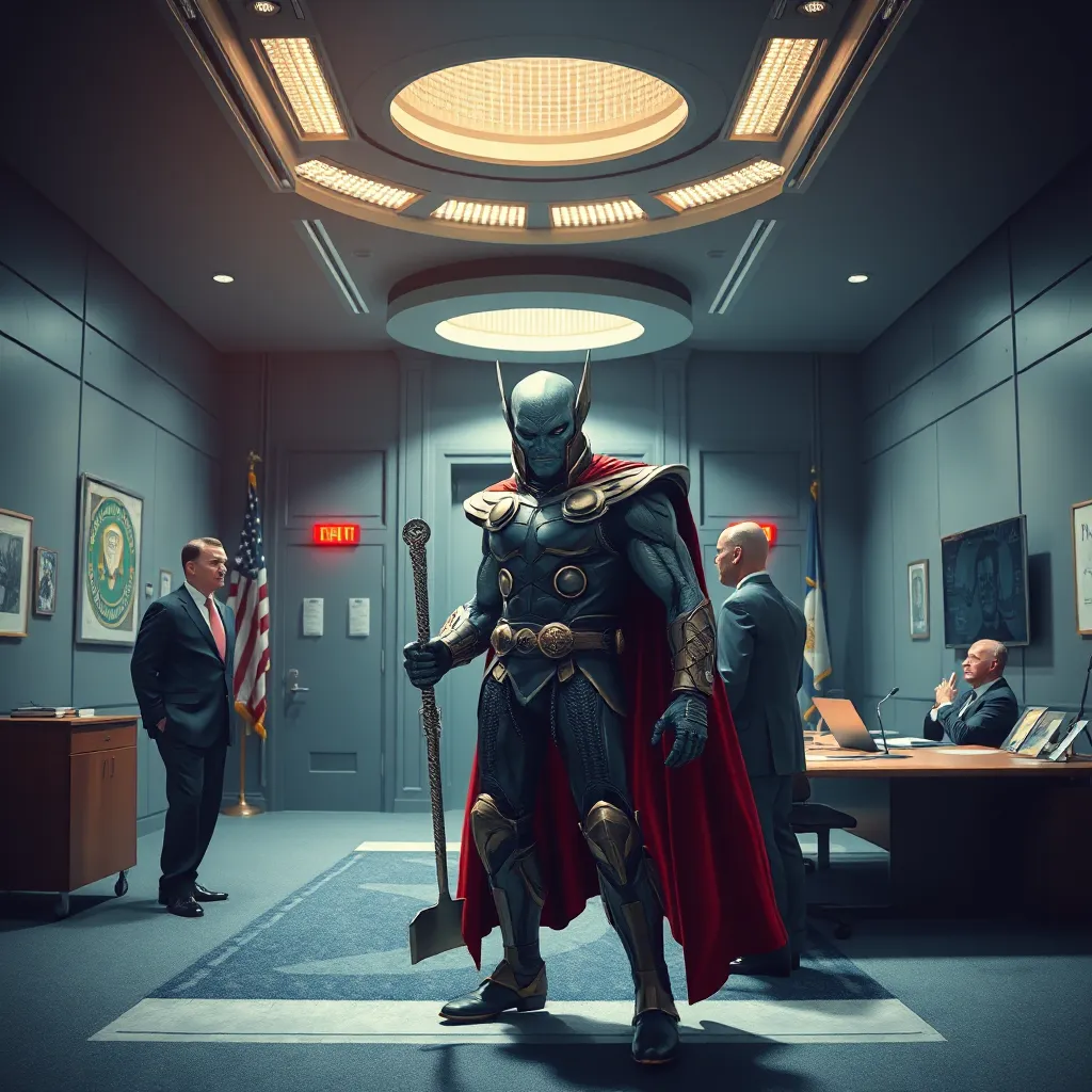 Valiant Thor: The Alien Who Resided in the Pentagon : MysteryLores