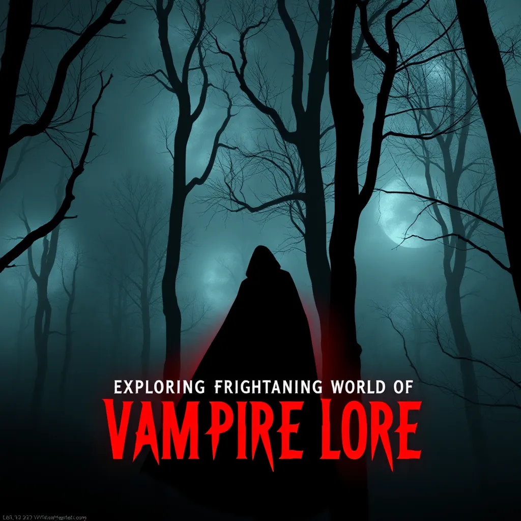 Exploring the Frightening World of Vampire Lore : MysteryLores