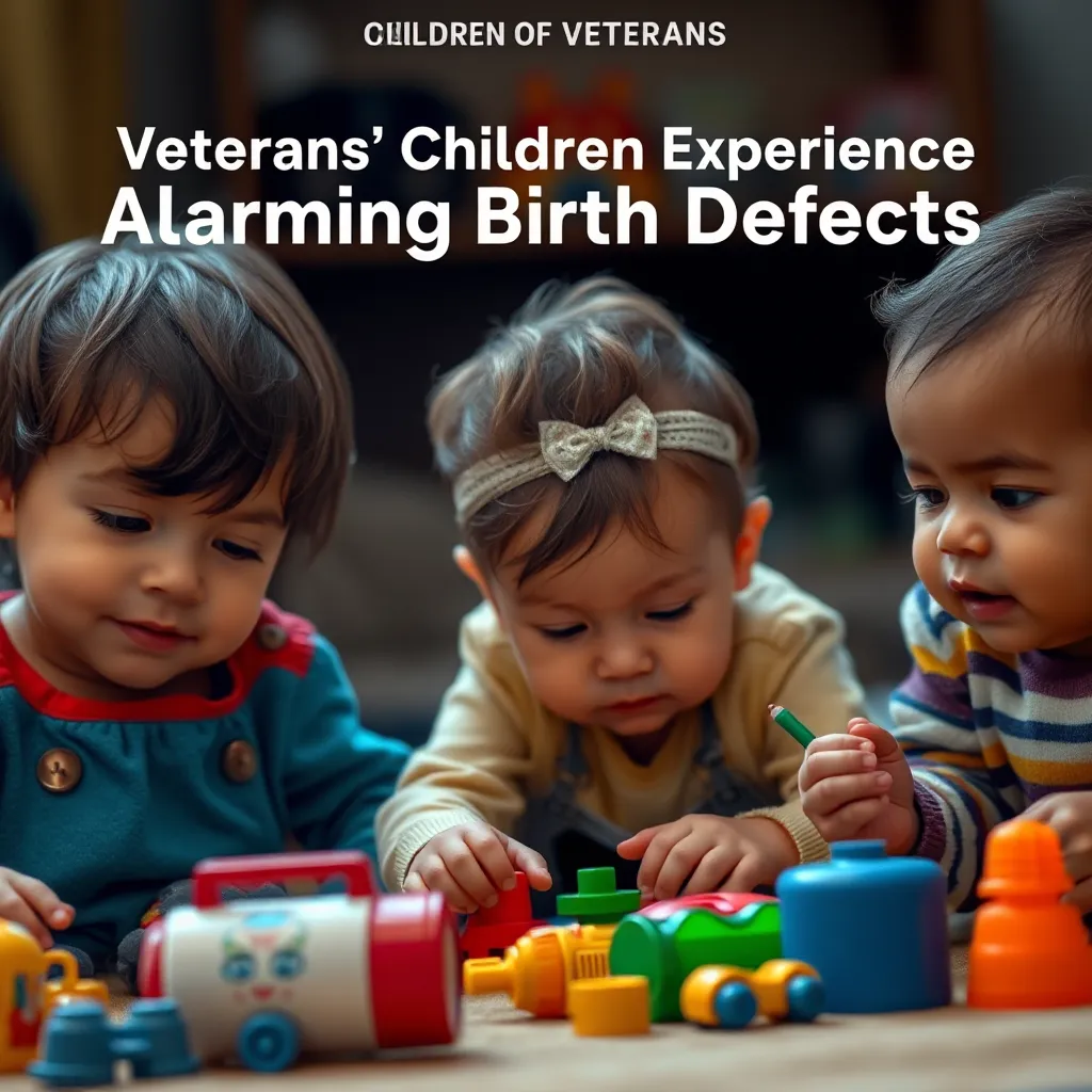 Veterans' Children Experience Alarming Birth Defects : MysteryLores
