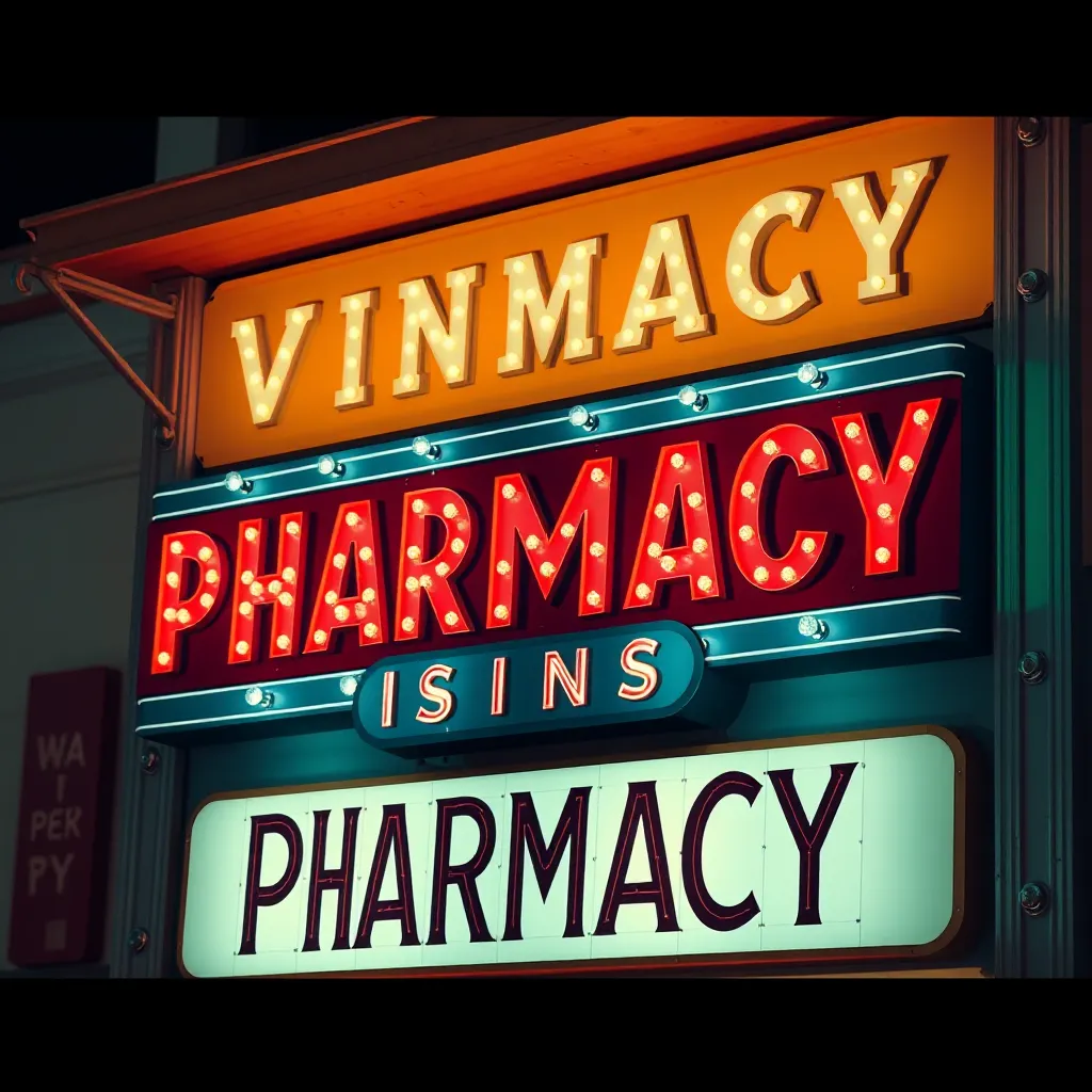 Exploring Unique Pharmacy Signs from the 1930s : MysteryLores