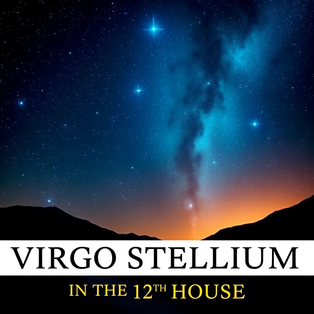 Understanding a 12th House Virgo Stellium in Astrology : MysteryLores