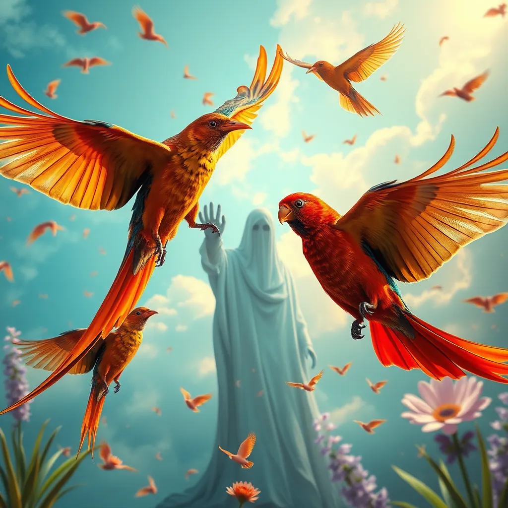 Vivid Dream of Birds and a Mysterious Spirit Encounter : MysteryLores