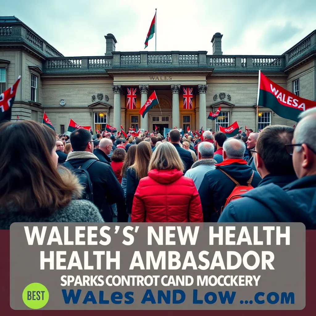 Wales' New Health Ambassador Sparks Controversy and Mockery : MysteryLores