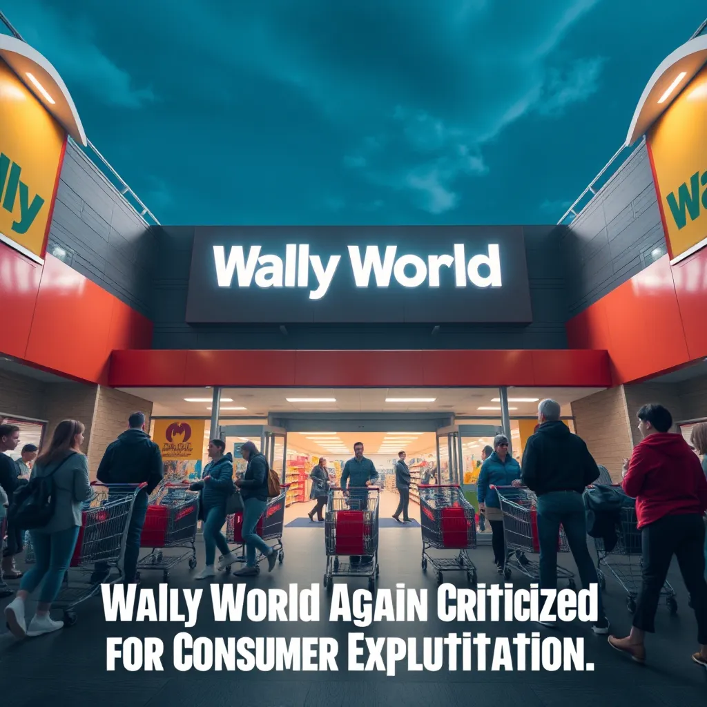Wally World Again Criticized for Consumer Exploitation : MysteryLores