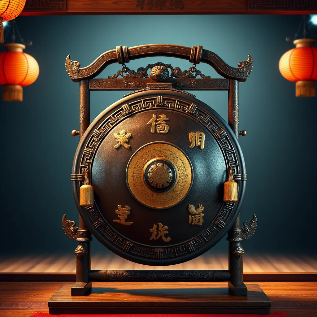 Historical Waniguchi Gong from the 18th Century : MysteryLores