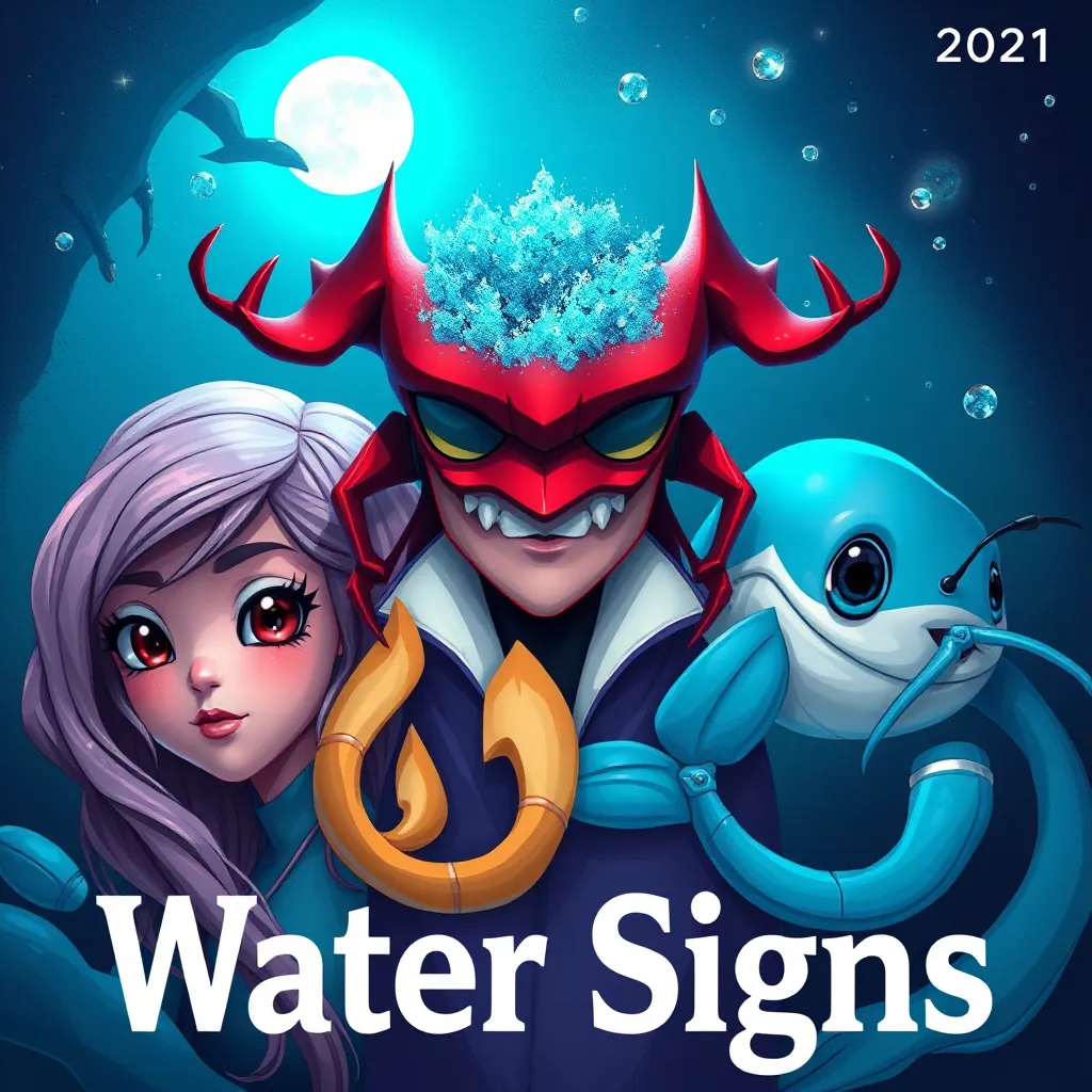 Unique Takes on the Appearance of Water Signs : MysteryLores