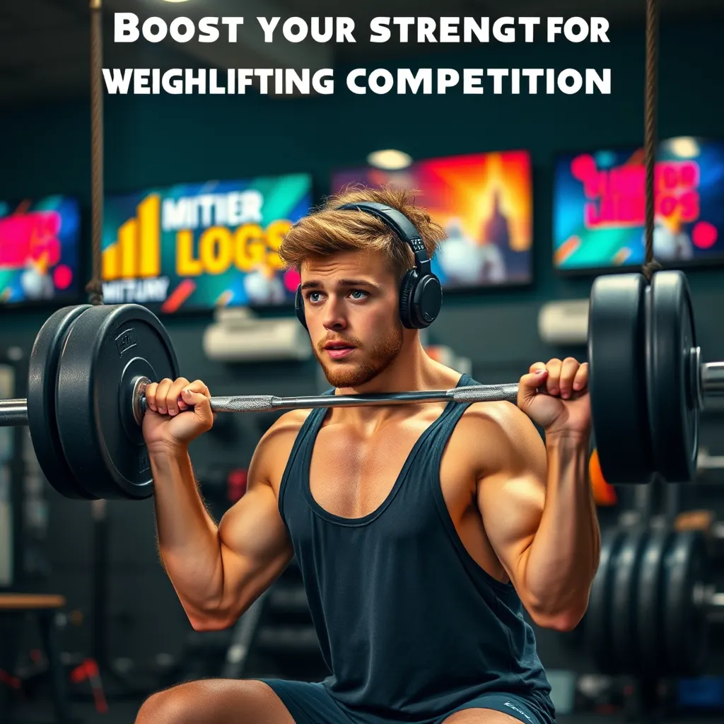 Boost Your Strength for Upcoming Weightlifting Competition : MysteryLores