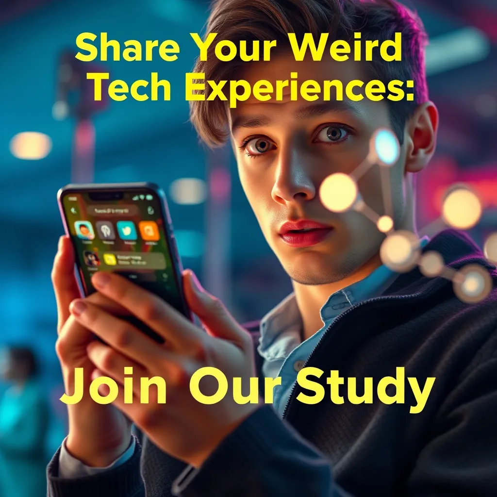 Share Your Weird Tech Experiences: Join Our Study : MysteryLores