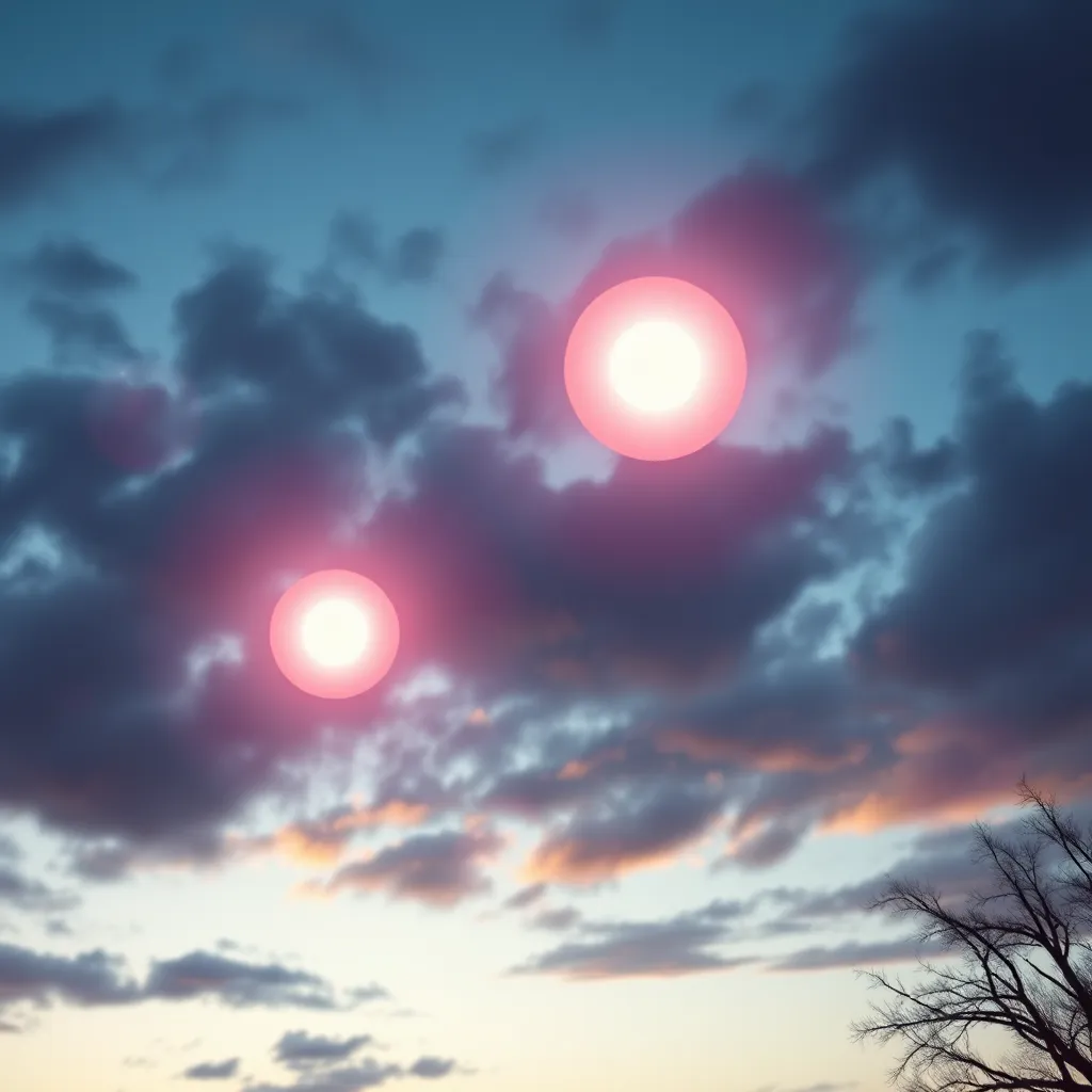 Two Orb-Shaped Objects Spotted Over Wellington Sky : MysteryLores
