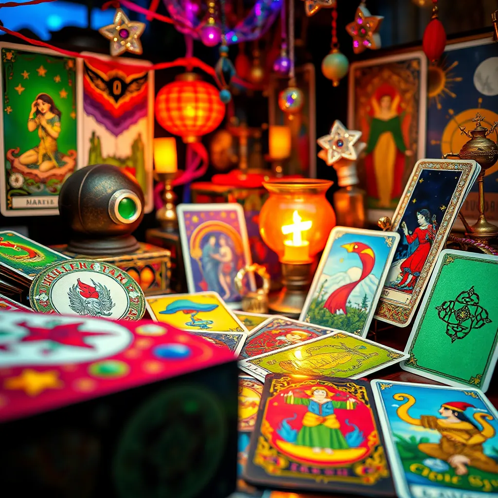 Explore Unique and Whimsical Tarot Decks That Dazzle : MysteryLores