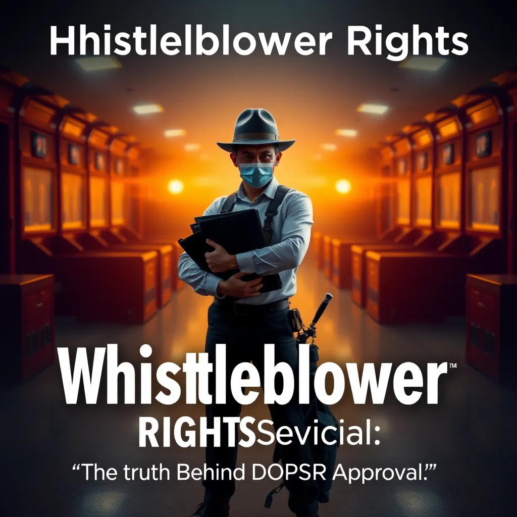 Whistleblower Rights: The Truth Behind DOPSR Approval : MysteryLores