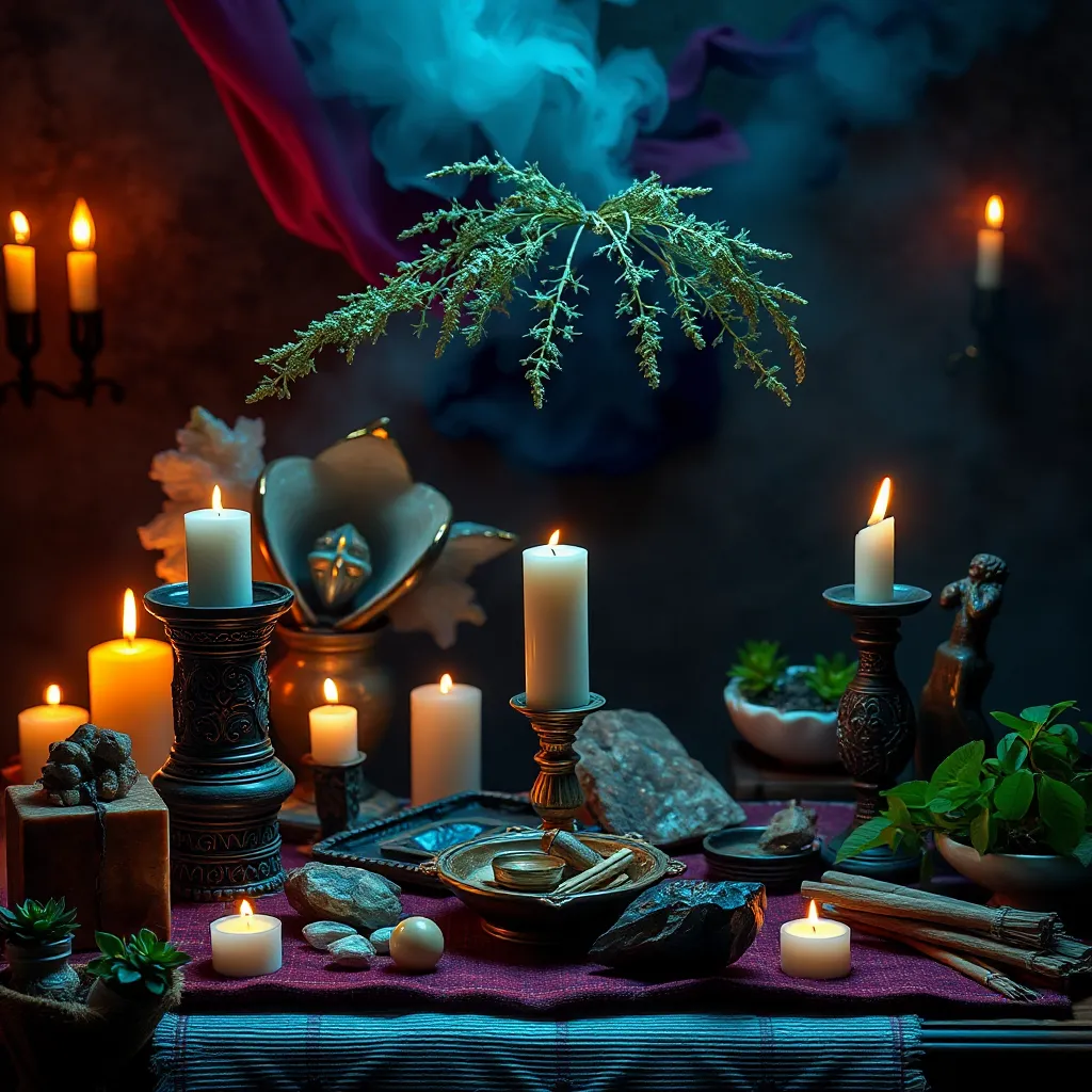 Rituals for Changing Altar Pieces in Wiccan Practice : MysteryLores