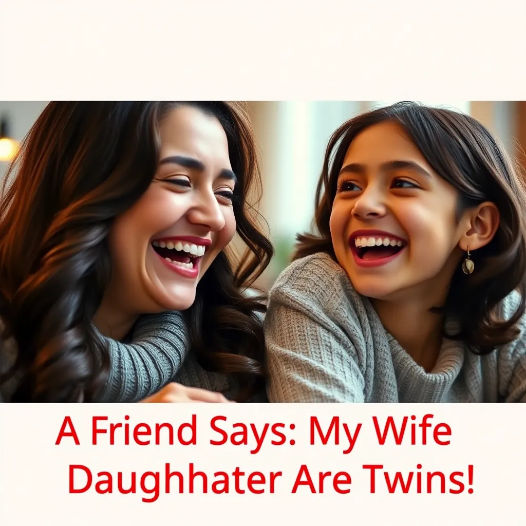 A Friend Says My Wife and Daughter Are Twins! : MysteryLores