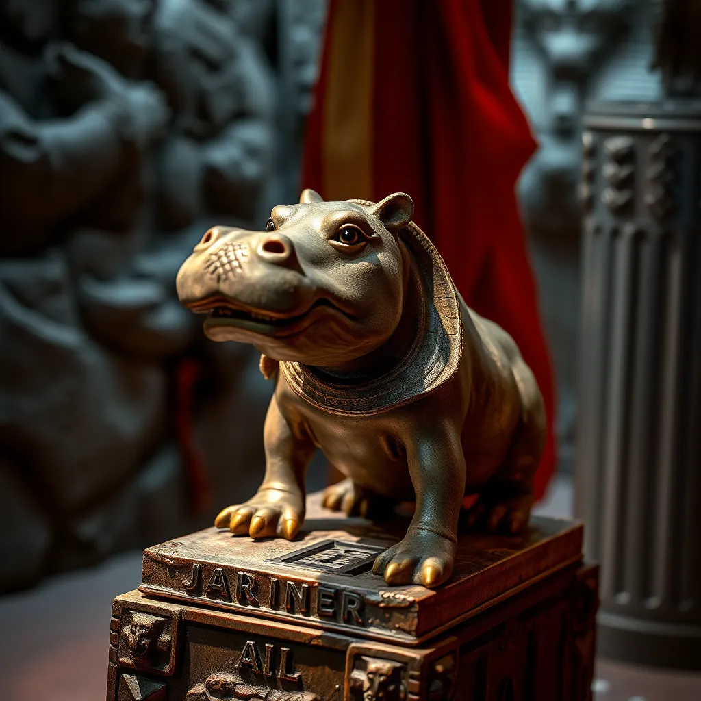 William the Hippo Statuette Found in Ancient Egyptian Tomb : MysteryLores