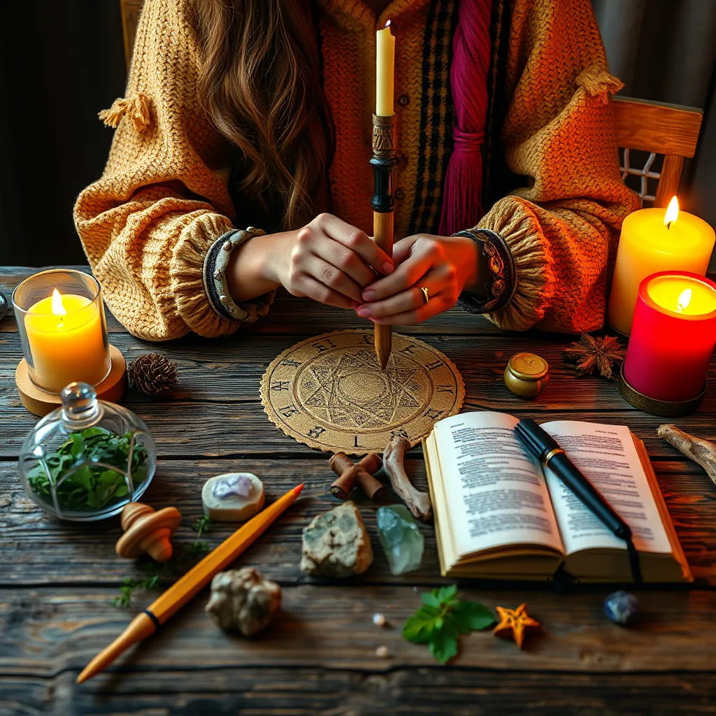 Crafting a Witch Rune and Spell to Overcome Bad Vibes : MysteryLores