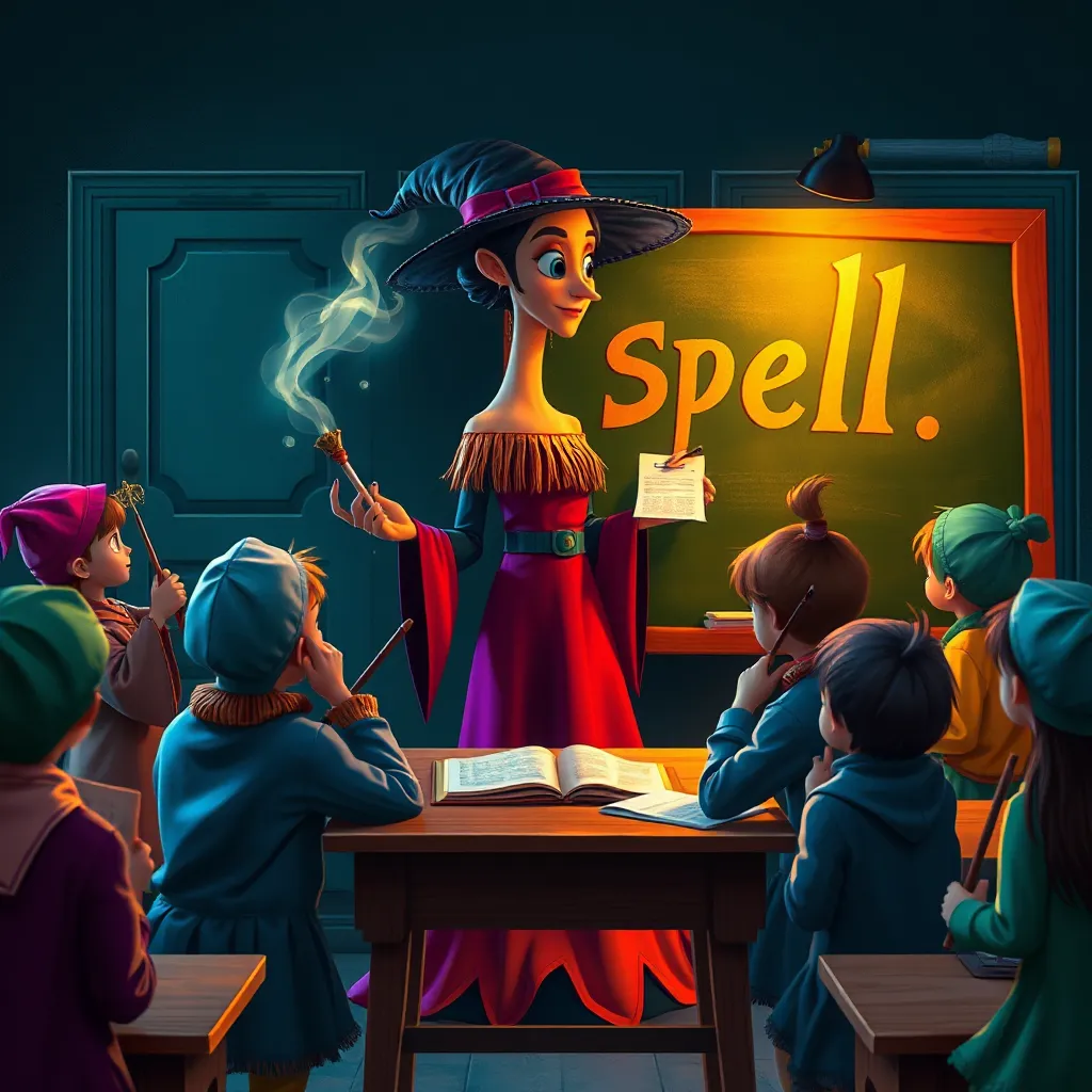 What Subject Do Witches Teach? The Spell of Learning : MysteryLores