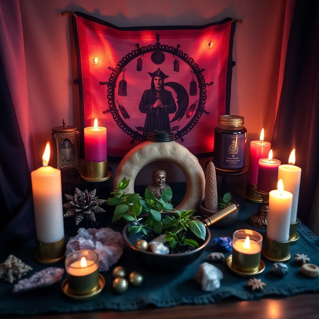 Exploring My New Altar Setup for Witchcraft Practice : MysteryLores