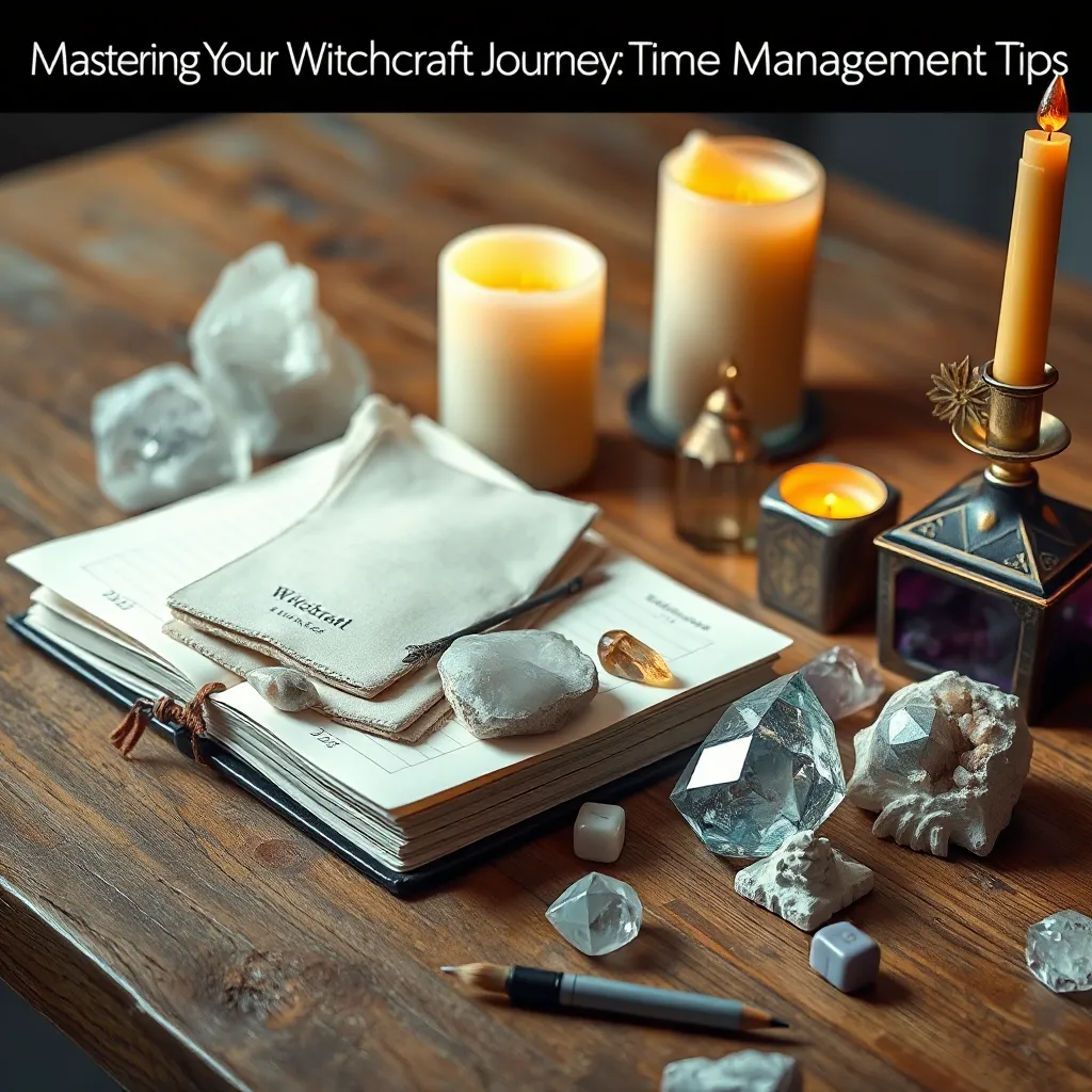 Mastering Your Witchcraft Journey: Time Management Tips : MysteryLores