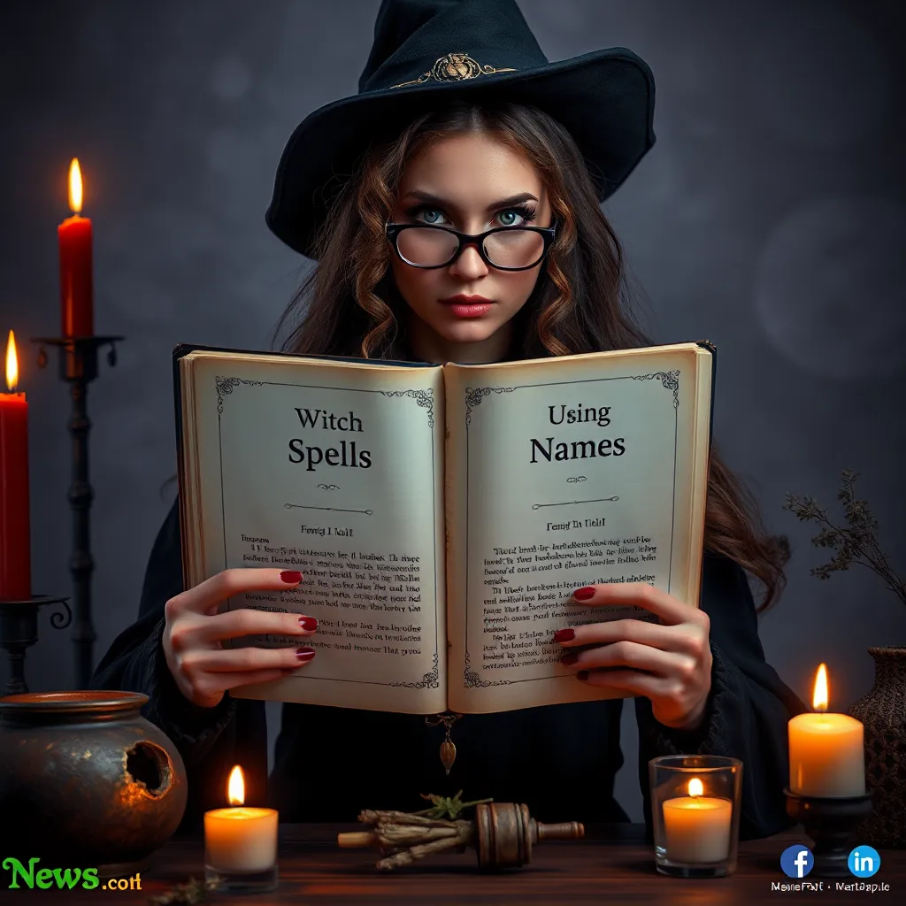 Beginner Witch Queries: How to Use Names in Spells? : MysteryLores