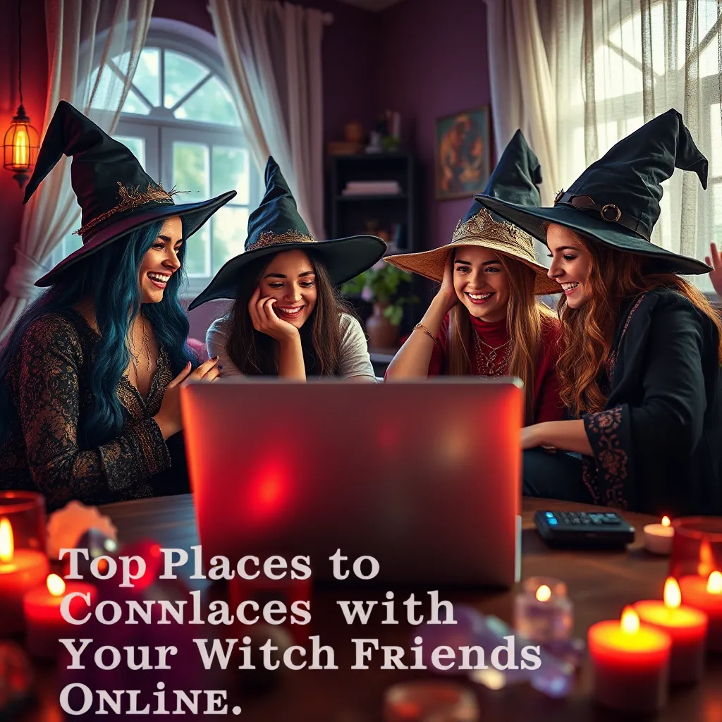 Top Places to Connect with Your Witch Friends Online : MysteryLores