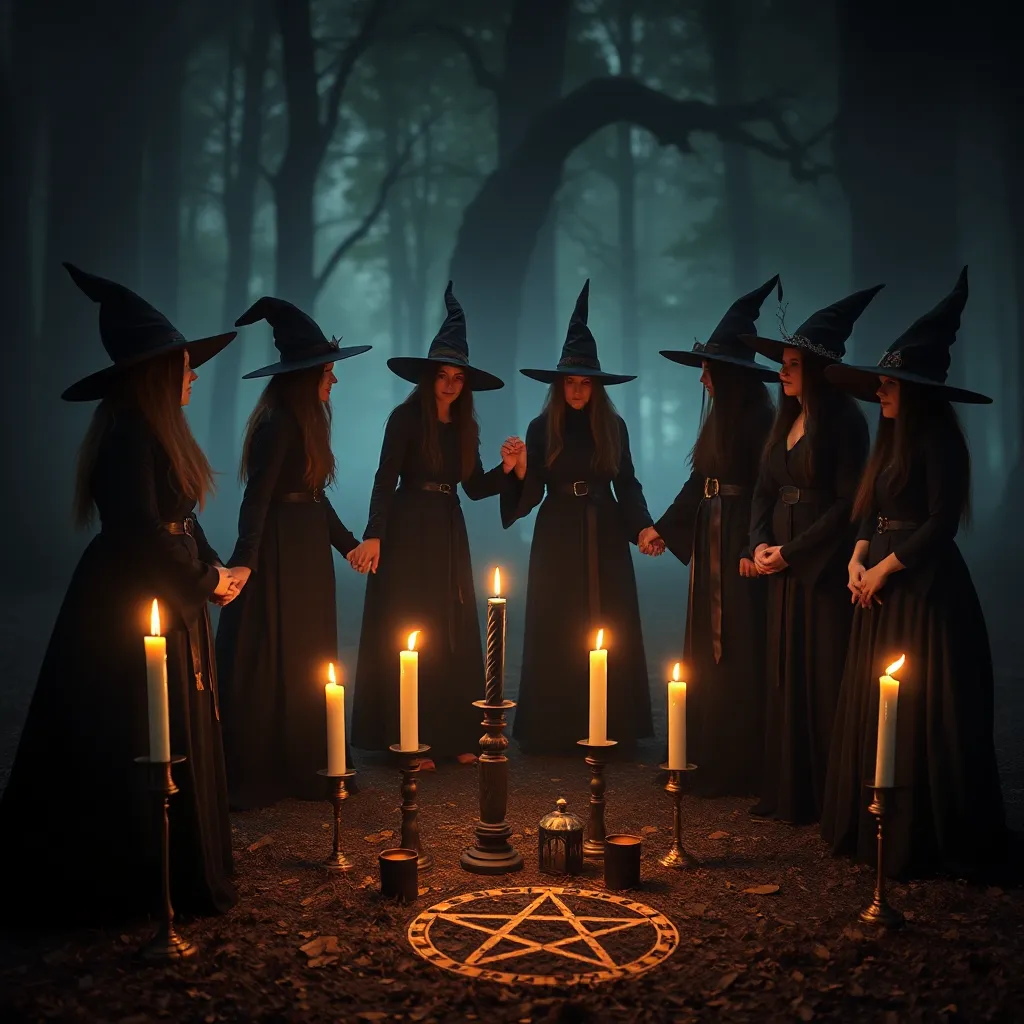 How Many Witches Are Needed to Form a Coven? : MysteryLores