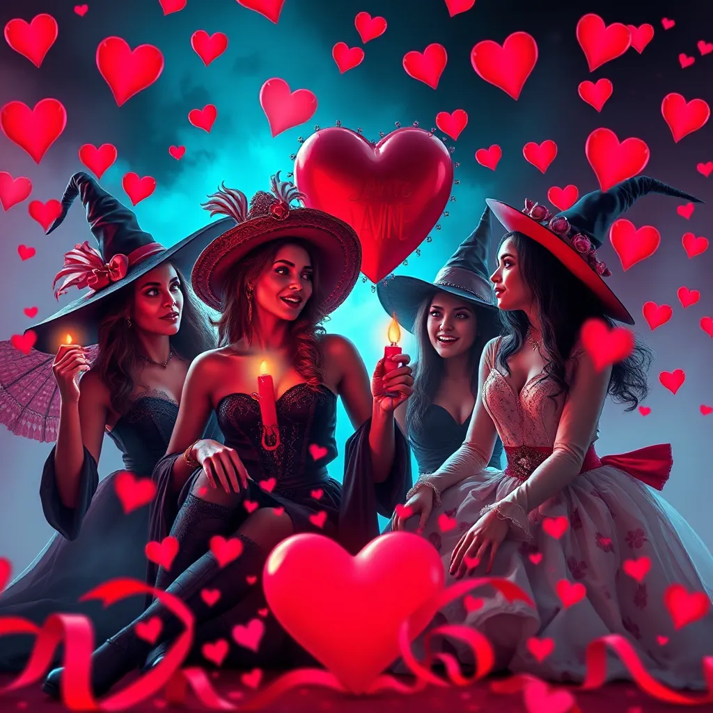 Empath Witches and Vampires Feed Off Valentine's Day Vibes : MysteryLores