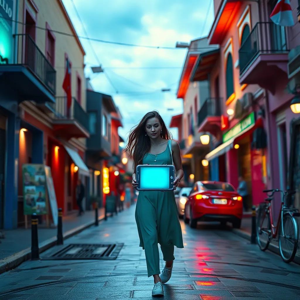 Mystifying TikTok Video Shows Woman Teleporting in Argentina : MysteryLores