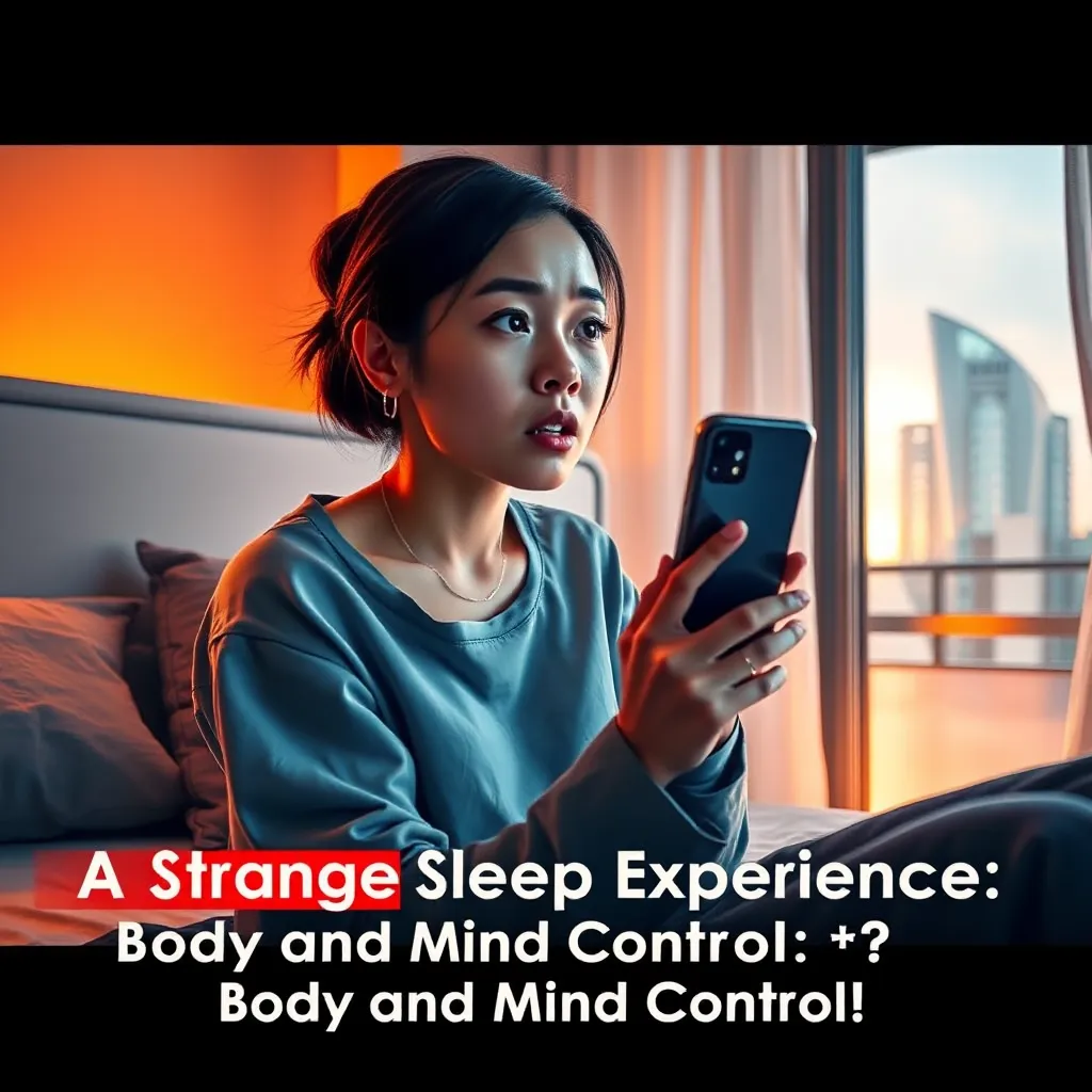 A Strange Sleep Experience: Body and Mind Control? : MysteryLores