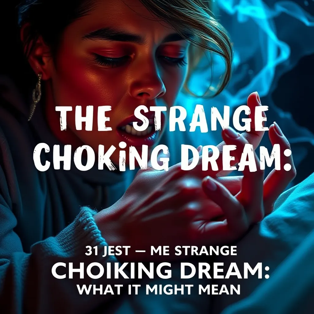 The Strange Choking Dream: What It Might Mean : MysteryLores