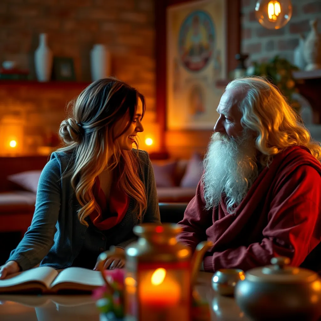 Heartfelt Talk with Ram Dass on Grief and Love : MysteryLores