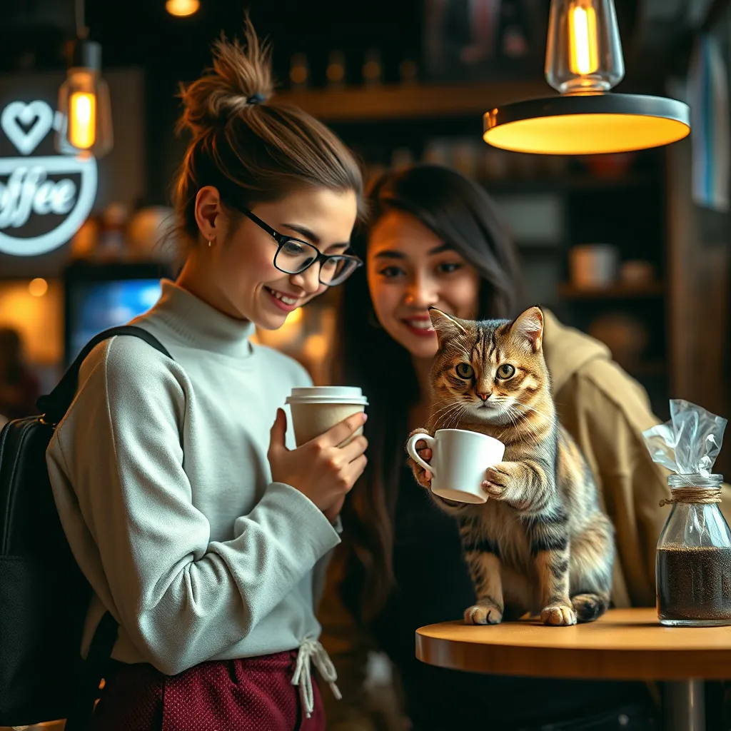 Trading Cats for Coffee: A Superstitious Encounter : MysteryLores