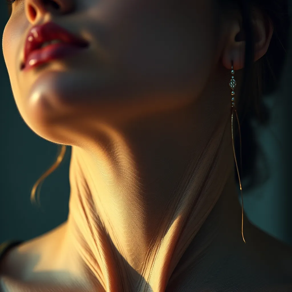 Is Her Neck Scaled? Conspiracy Theories Ignite Online : MysteryLores