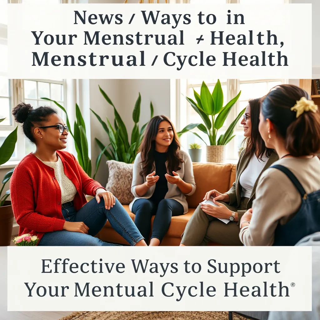 Effective Ways to Support Your Menstrual Cycle Health : MysteryLores