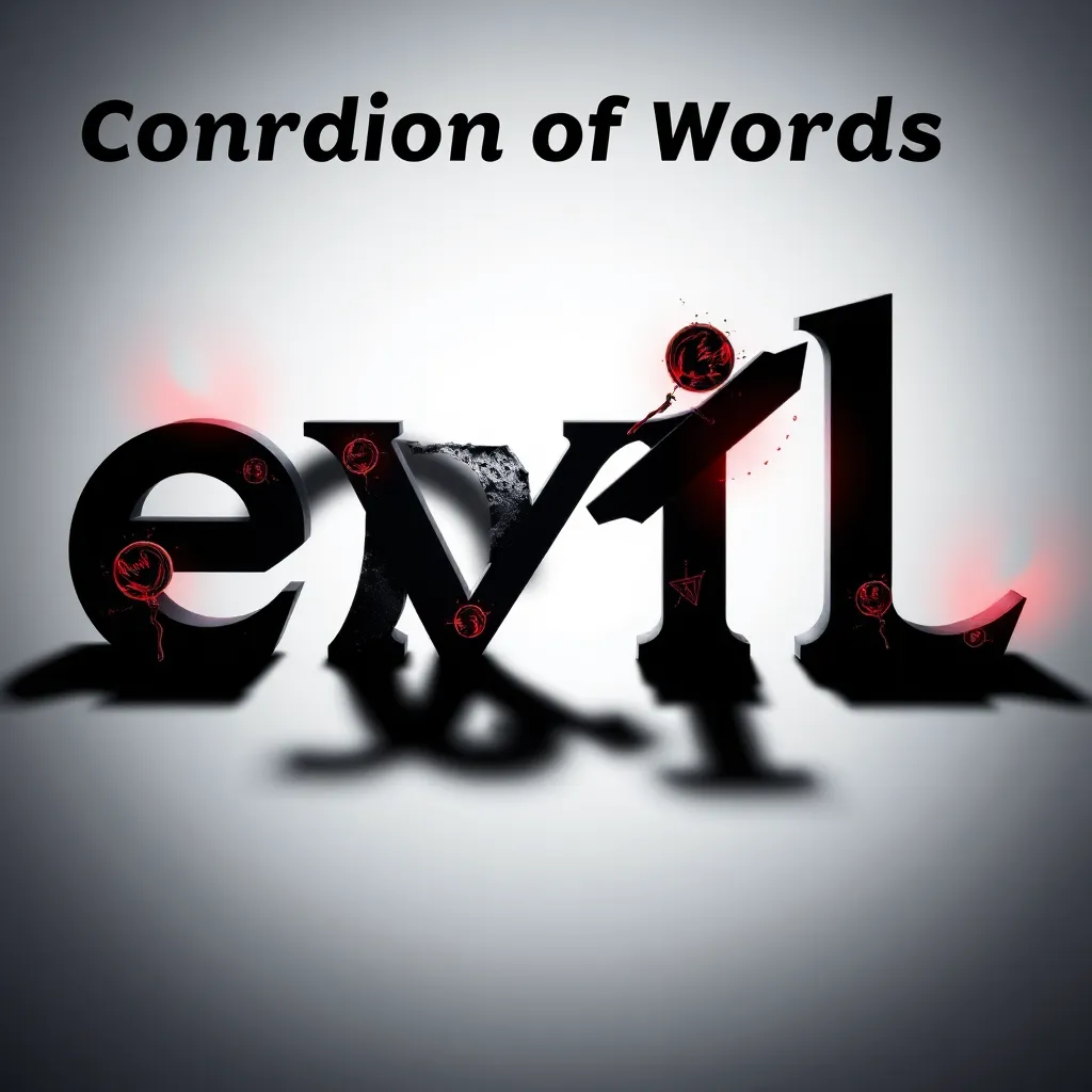 Words of Power: Evil, Live, Veil, and Vile Explained : MysteryLores