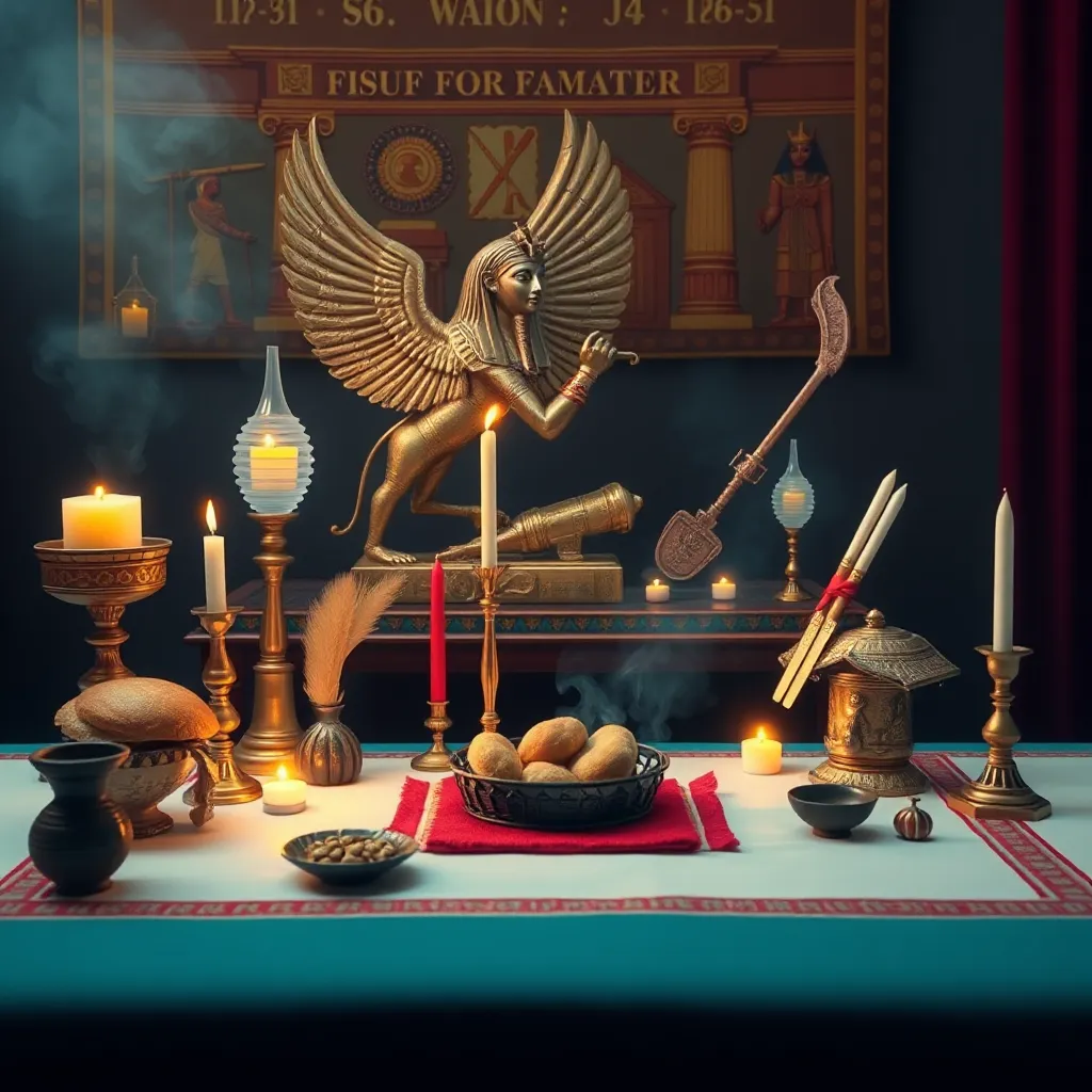 Exploring Worship Practices for Lord Anpu and Offerings : MysteryLores