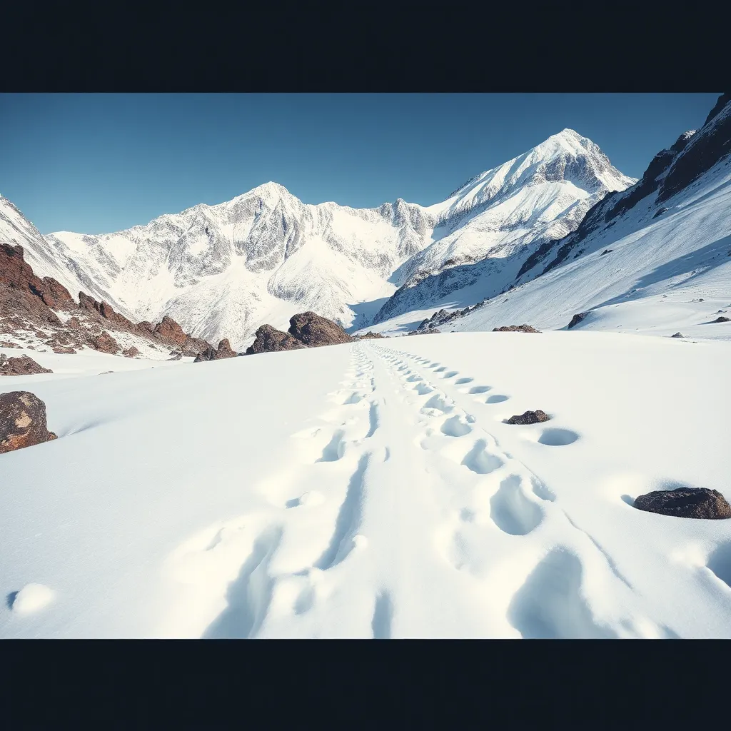 Uncovering the Mcneely-Cronin Yeti Tracks in Nepal : MysteryLores