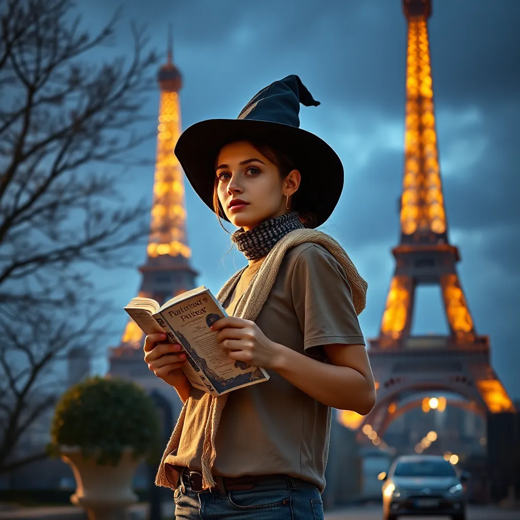 Young Witch in Paris Searching for English-Speaking Coven : MysteryLores