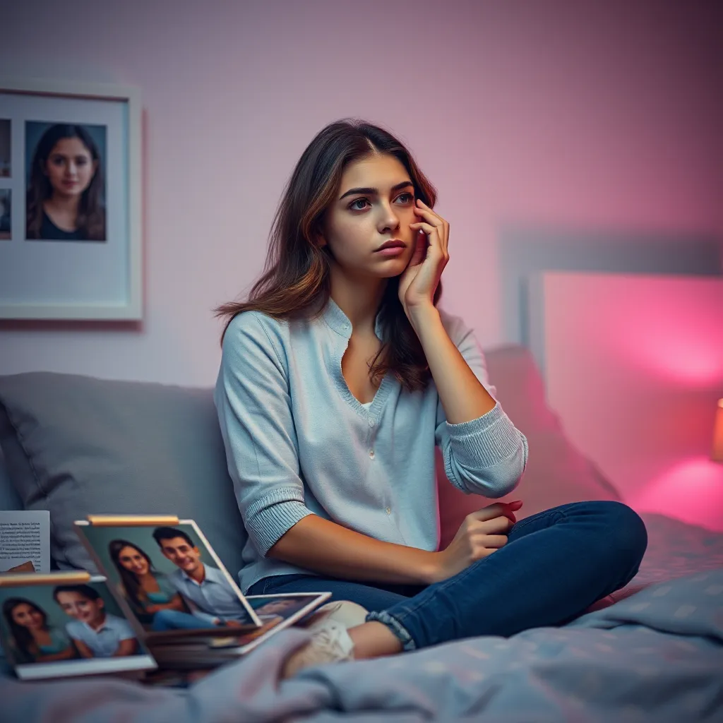 Young Woman Struggles with Mental Health and Family Issues : MysteryLores