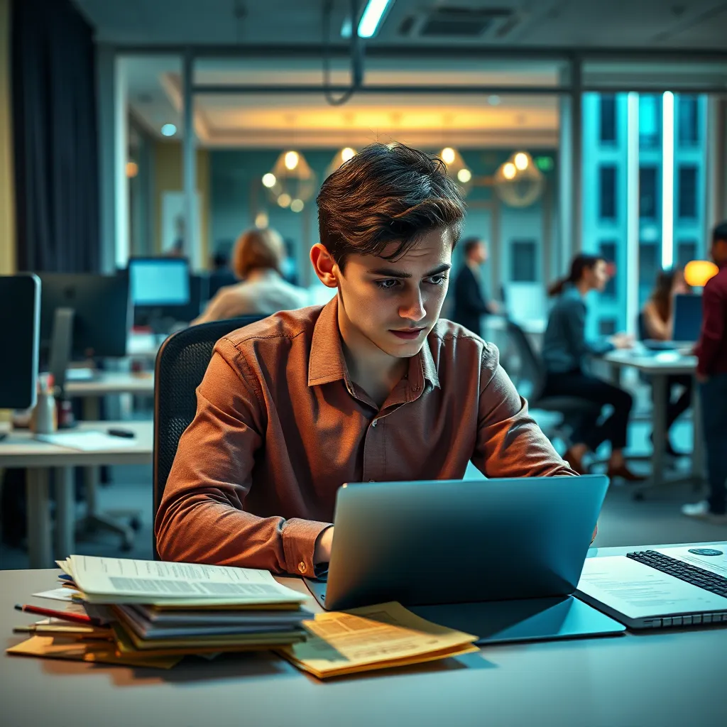 Struggling at Work: A 22-Year-Old's Career Dilemma : MysteryLores