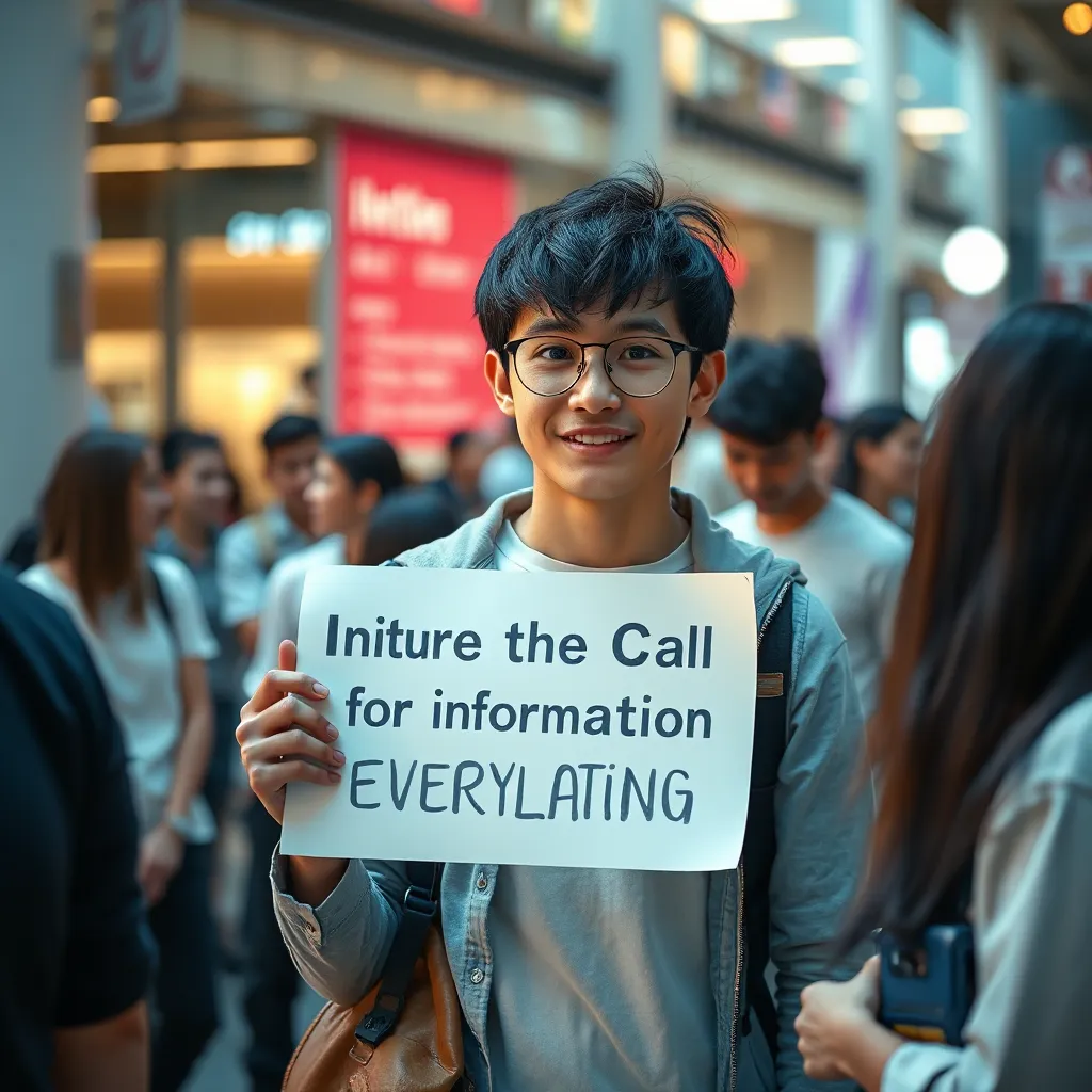 Exploring the Call for Information on Everything : MysteryLores