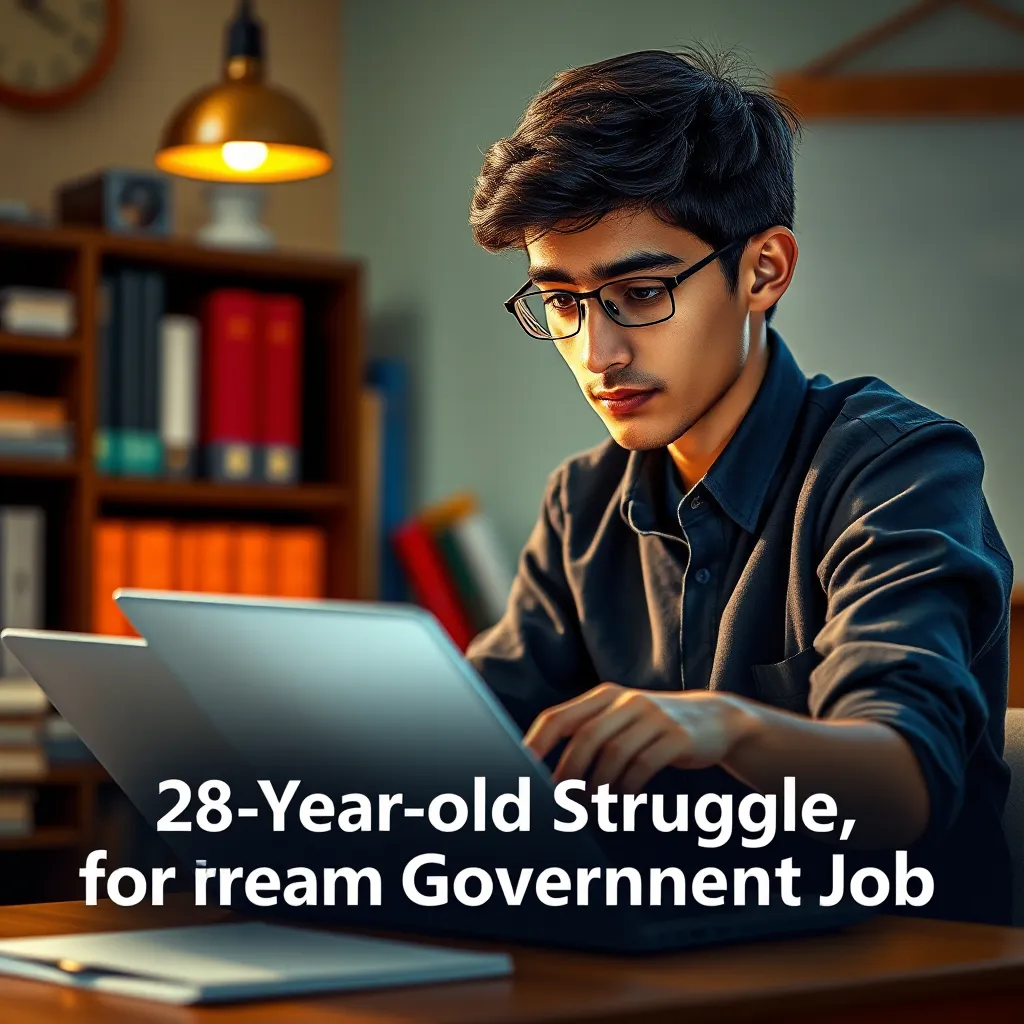28-Year-Old's Struggle for Dream Government Job : MysteryLores